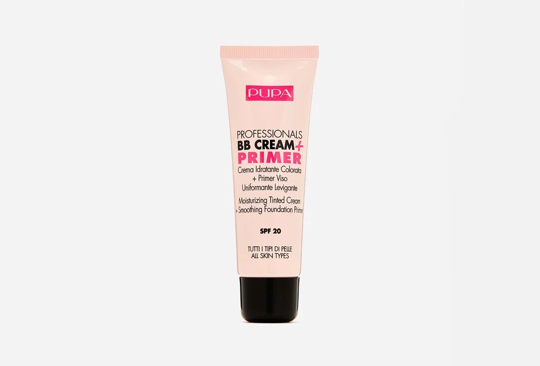 Pupa BB Cream BB крем SPF 20 50 мл 01, Натуральный