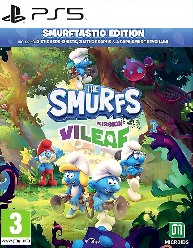 The Smurfs - Mission Vileaf [PS5, русские субтитры] (EU) игра на диске