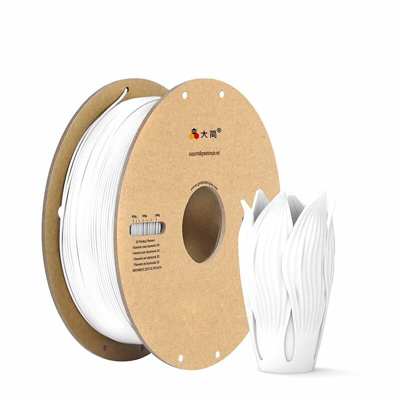 Филамент Daiken PETG Basic для 3D-печати, 1 кг, матовая поверхность Матовый белый