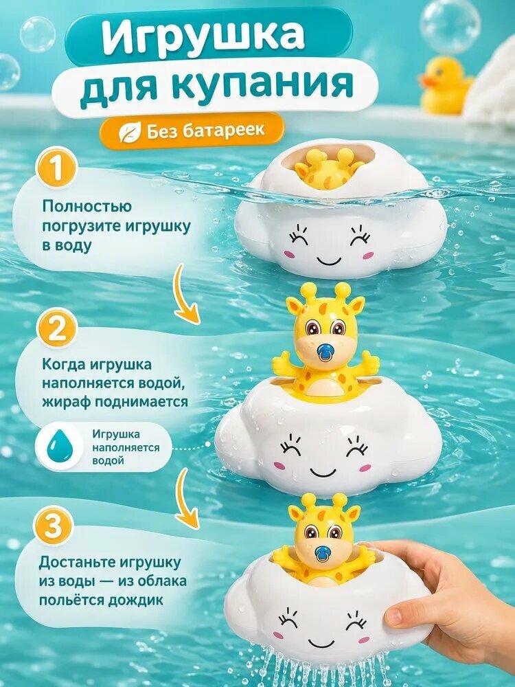 Детская игрушка для купания в ванной