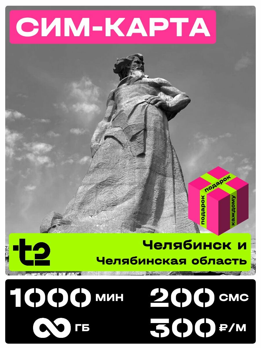 Сим карта теле 2 с безлимитным интернетом. t2 SIM-карта тариф Партнер М Челябинская область. 1000 минут за 300 рублей в месяц.