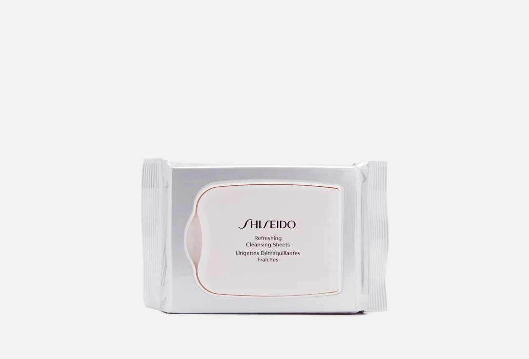 Shiseido Refreshing Cleansing Sheets Освежающие очищающие салфетки 30шт