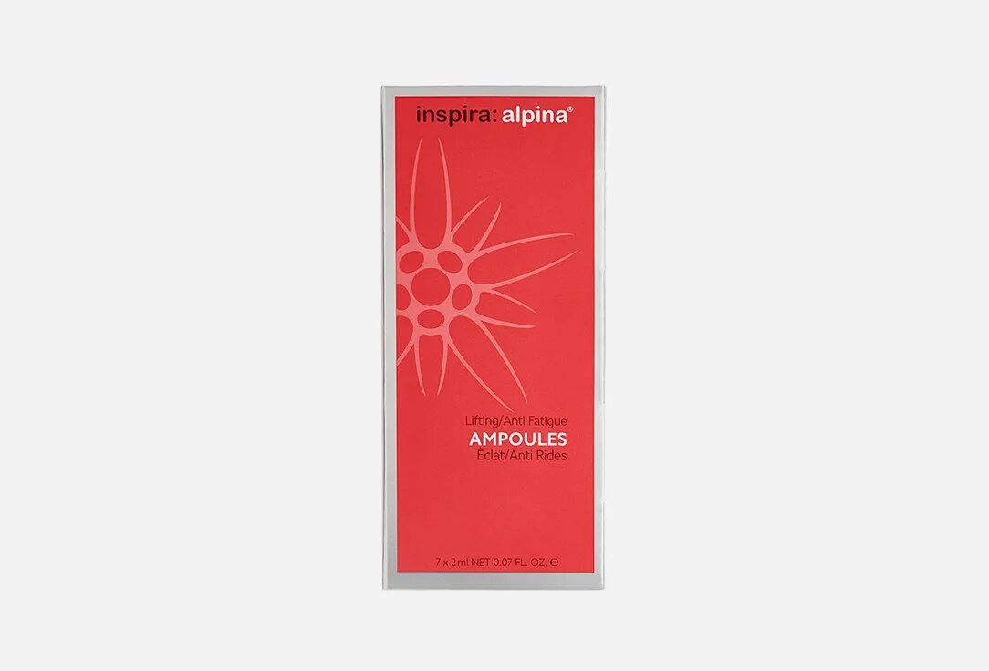 Inspira Cosmetics Lifting Anti Fatigue Ампулы для лица 7шт