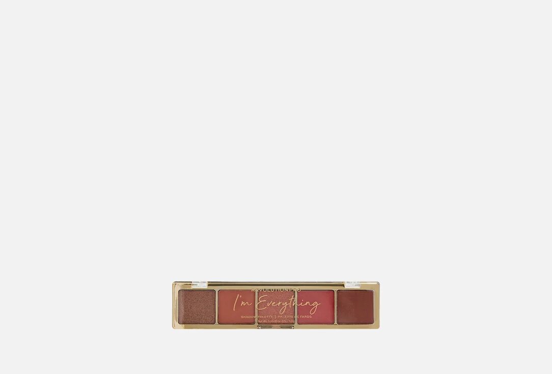 REVOLUTION PRO Glam Palette палетка теней для ВЕК 5.5г Im Everything Burnt Nude