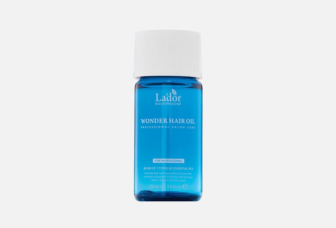 Lador Wonder Hair Oil Увлажняющее масло для восстановления блеска волос 10мл