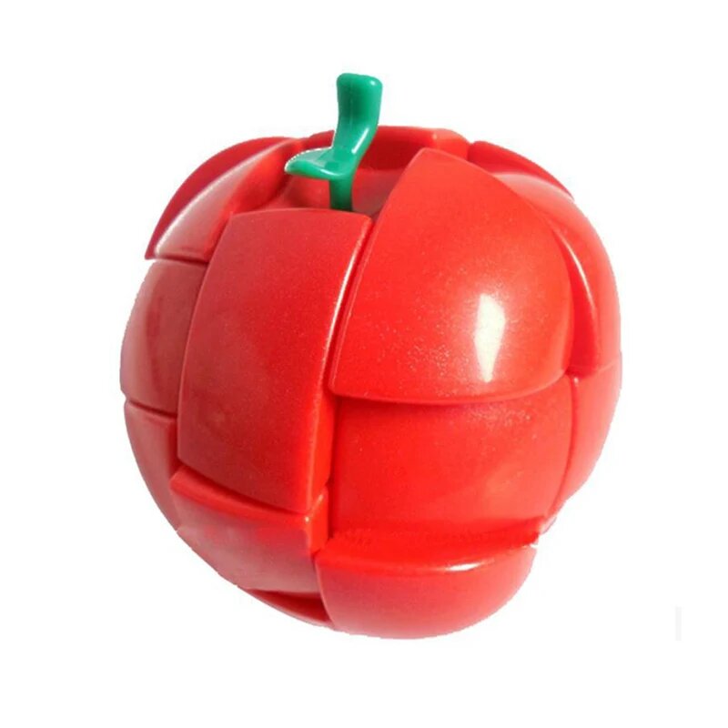 Apple Cube, кубик-сфера, красный