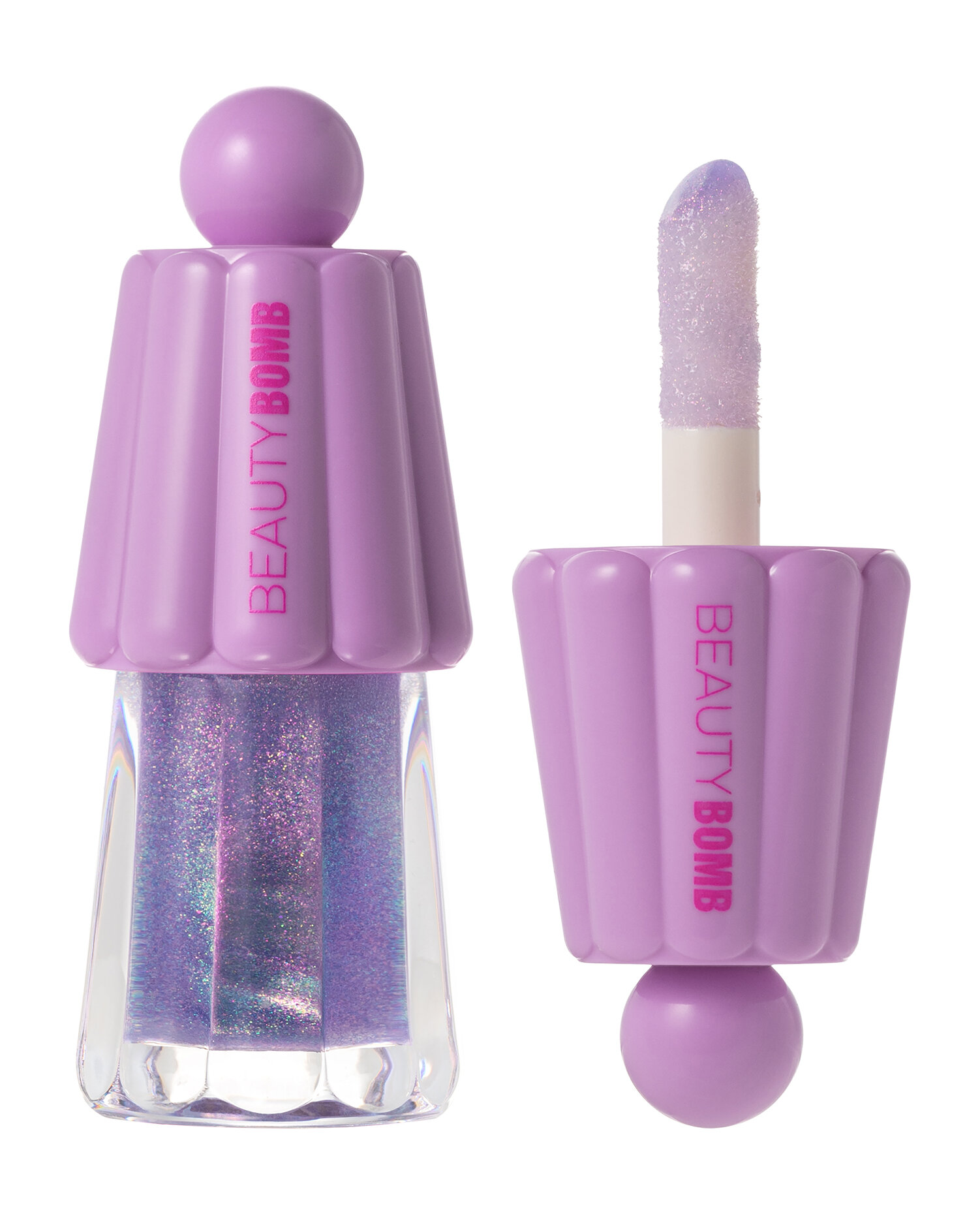 BEAUTY BOMB Блеск для губ Merry-Go-Round, 5 г, 02 Souvenir Shop (лимит.)