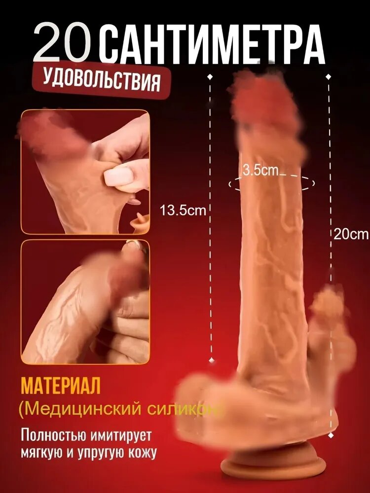 Фаллоимитатор, 20см — фото 1