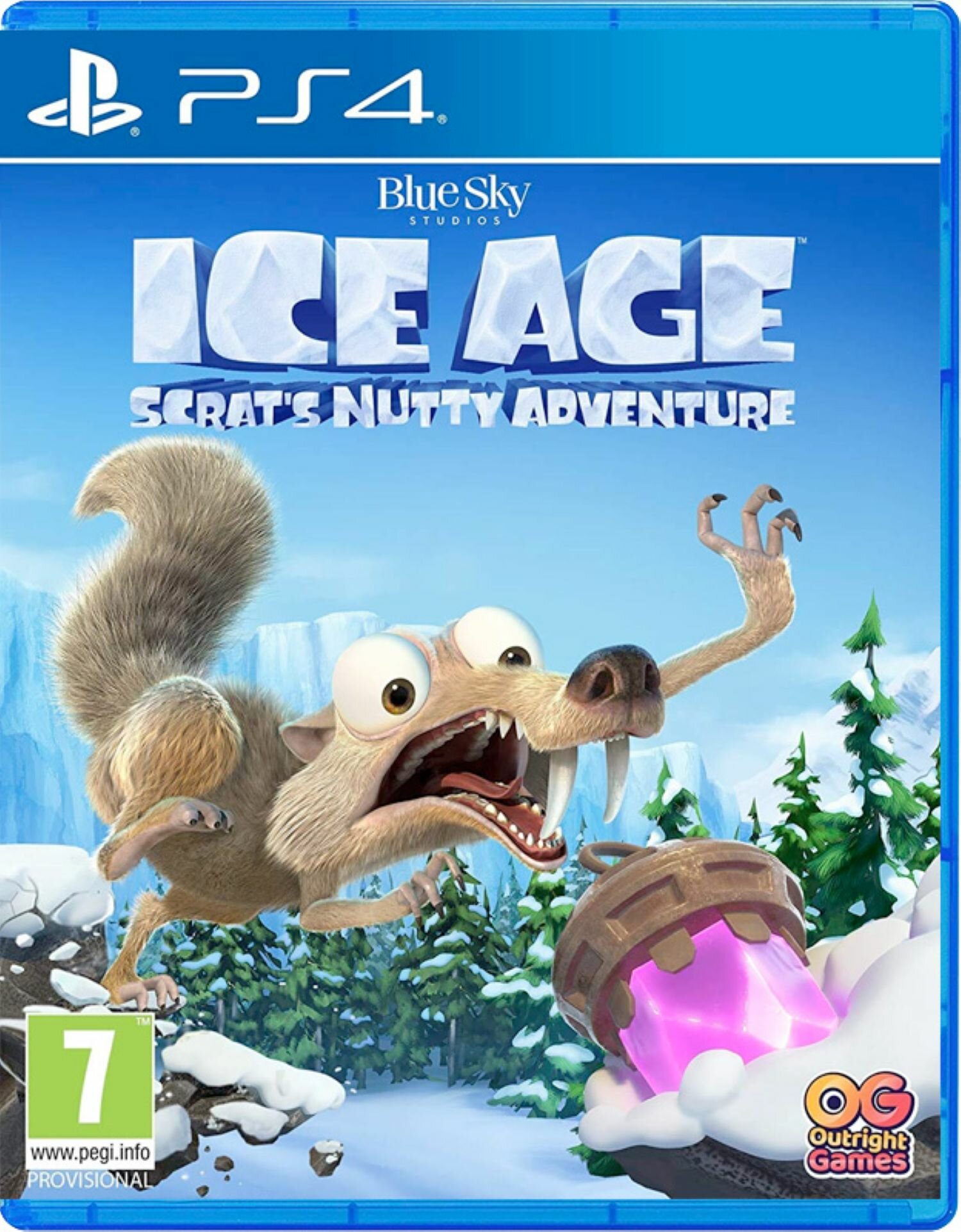 Ice Age: Scrat's Nutty Adventure (русские субтитры) (Игра на диске) (PS4)