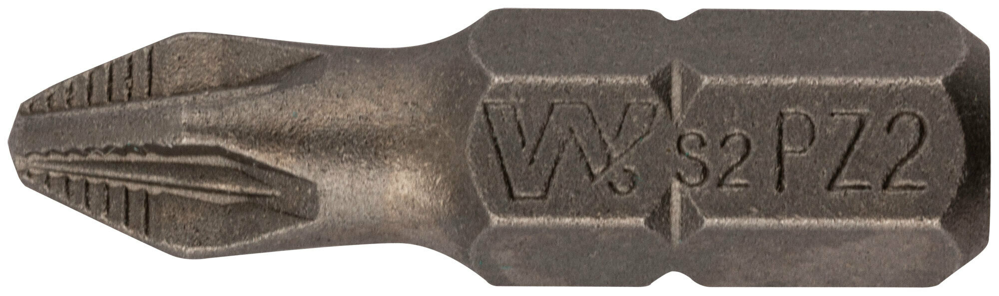 Биты WP, сталь S2, с насечкой, Профи, 25 мм PZ2, 20 шт.