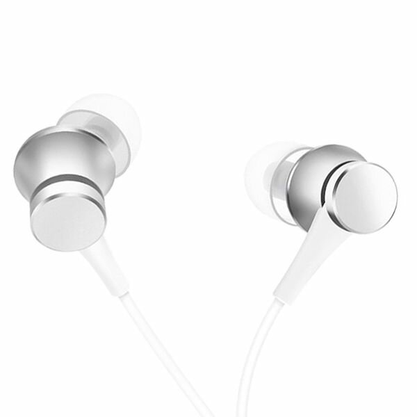 Гарнитура Xiaomi Mi In-Ear Headphone Basic Silver — фото 1