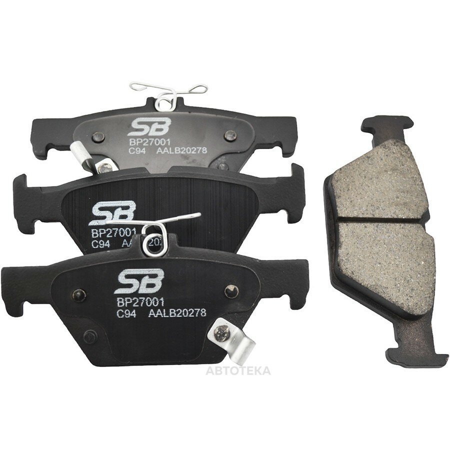 Колодки тормозные SUBARU OUTBACK V (BS/B15) -21 SB NAGAMOCHI BP27001