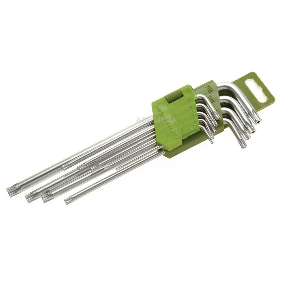 Набор ключей TORX 9 шт с отв (Т10Т15Т20Т25Т27Т30Т40Т50) ДТ/50 дело техники 563591