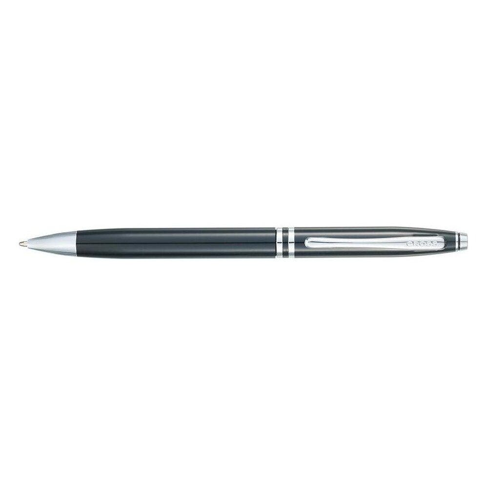 Cross AT0102-11 Шариковая ручка cross avitar black lacquer, черный