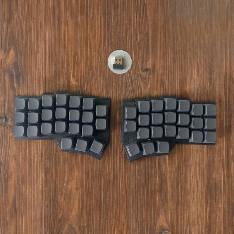 CORNE V4 split keyboard Беспроводная система горячей замены 2.4G Эргономичный флакон