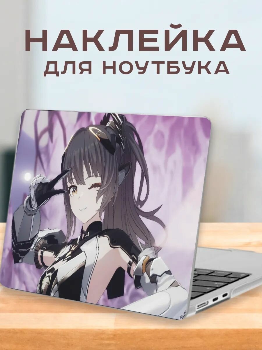 Наклейка на ноутбук крышку игра Punishing Gray Raven