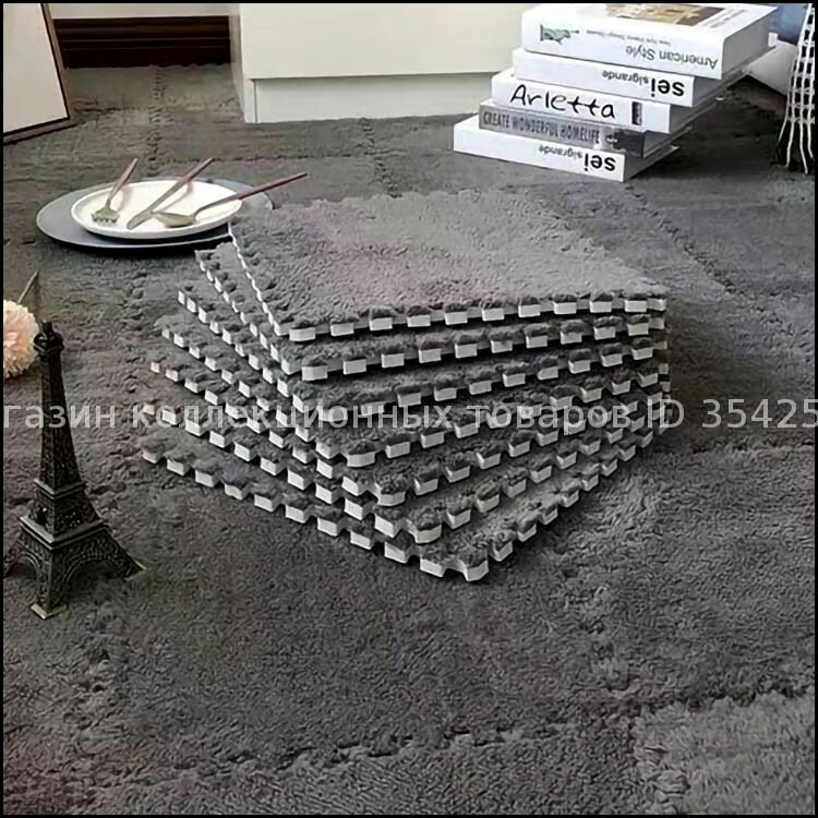 Сборный обрезной пазлковрик из EVAпены, качественный для спальни