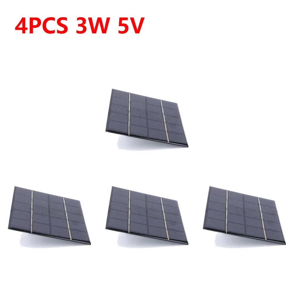 Солнечный модуль VODOOL 3 Вт 5 В 4PCS 3W 5V