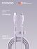 Кабель COMMO Range USB Type-C - Lightning MFI, 2.2м, Лавандовый