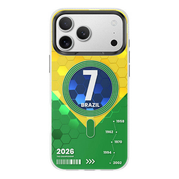 Чехол Benks Dynamic D3 Limited Edition для iPhone 17 Pro Max 6.9" (C. K. QS. AP. DC.0070) Brazil