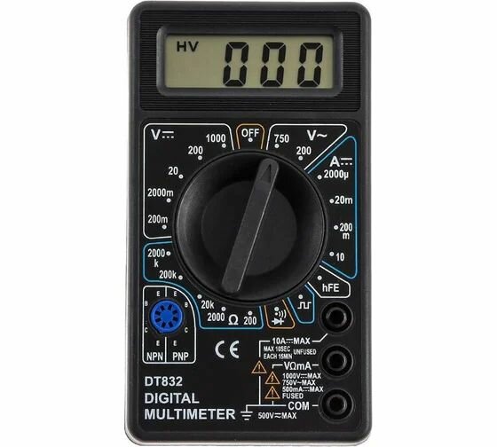 Цифровой мультиметр WHDZ DT832