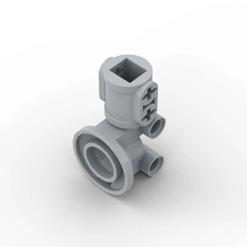 Конструктор SixBricks 69636 держатель рулевого колеса Серый, 194-light grey