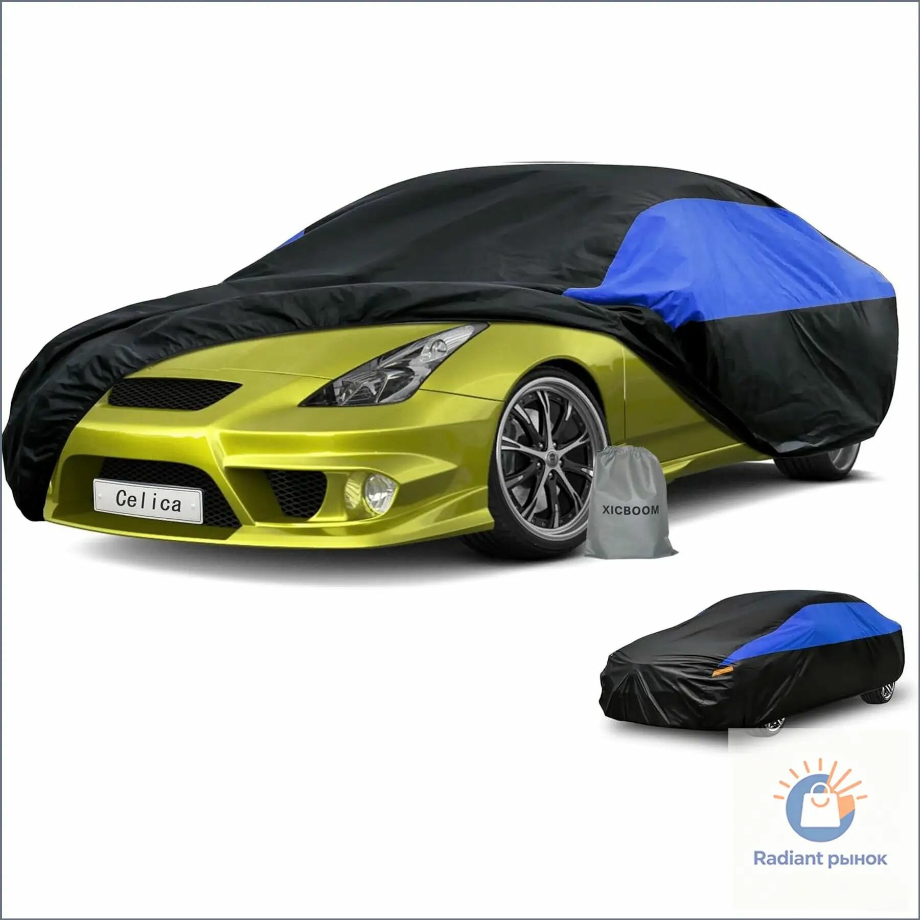 XICBOOM Чехол на автомобиль Toyota Celica, Брезент, Оксфорд 210D, 1 шт.