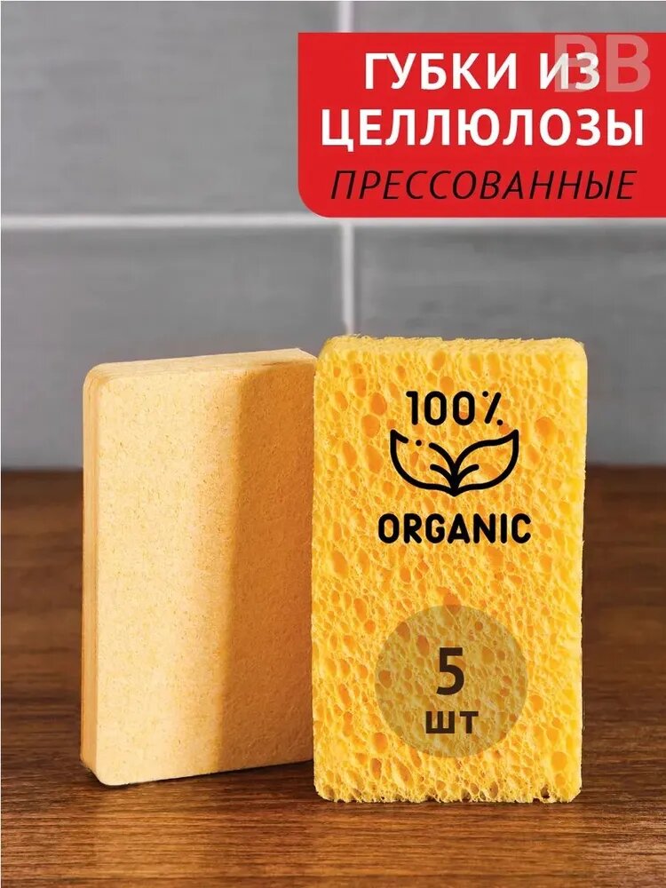 Губка, 5 шт.