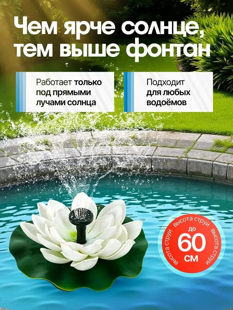 Фонтан садовый — фото 1