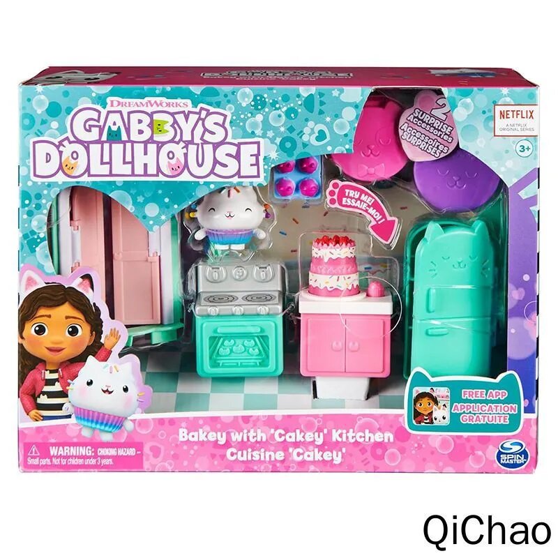 Gabby's Dollhouse Toys / Волшебный Домик Для Кукол Класса Люкс, Игрушечный Домик Из 1 Предмета
