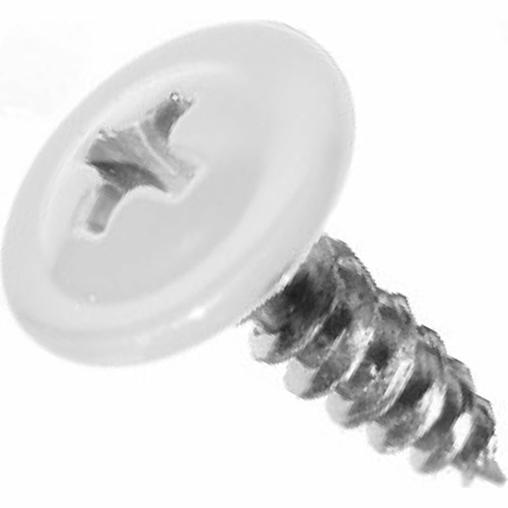 Острый саморез Daxmer ПШ 4,2x16 RAL 9003 1000 шт.