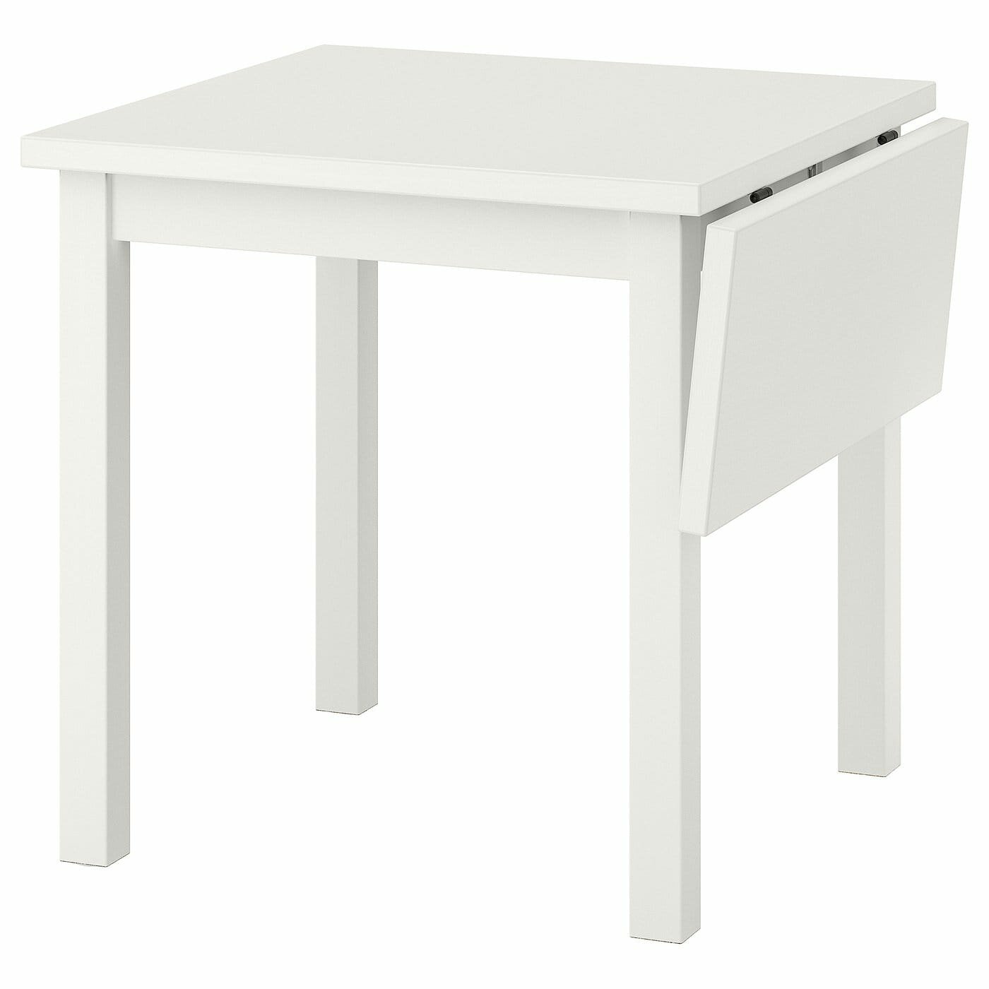 Стол обеденный ikea nordviken, белый, 74/104x74 см 503.687.17