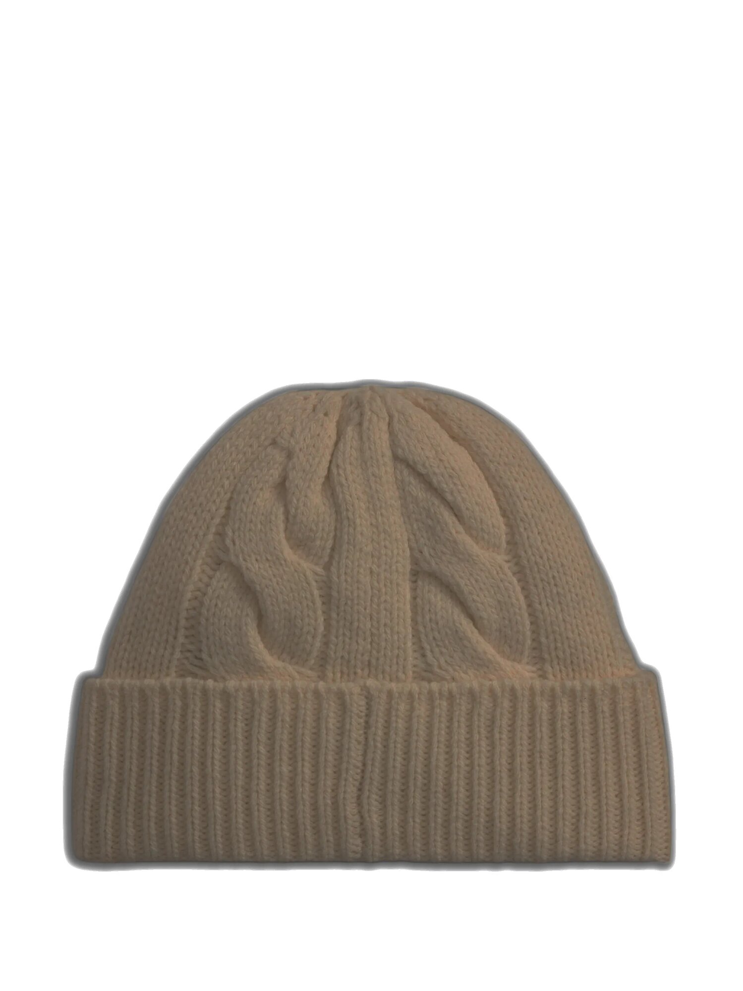 Шапка Polo Ralph Lauren Polo Bear cable-knit beanie hat для девочек, размер OneSize, white — фото 1