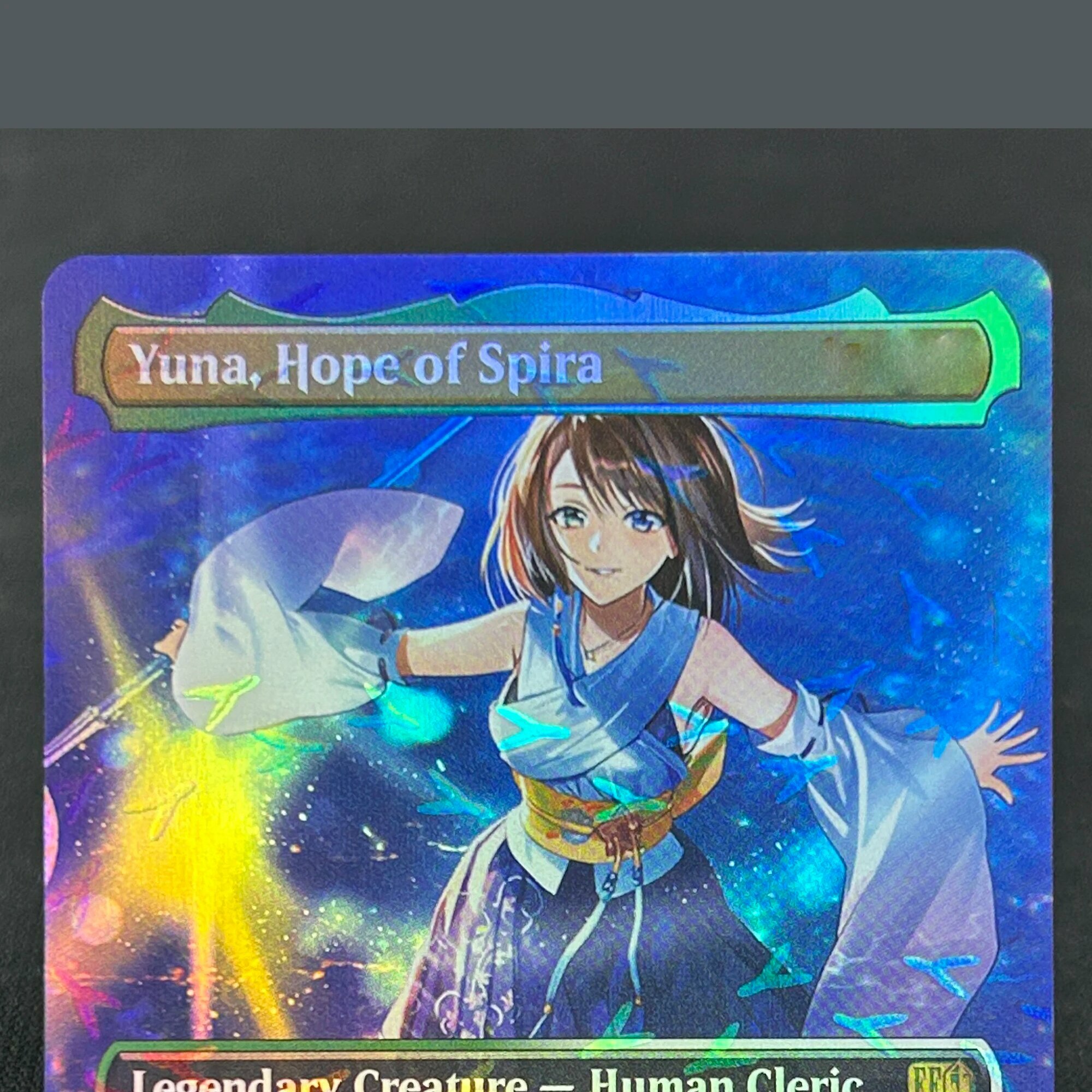 Коллекционная карта KAYOU Yuna, Tifa, Neonink Appa Foil