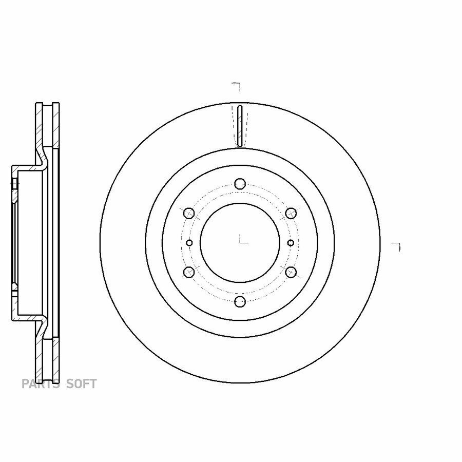 GR20769 G-BRAKE Диск тормозной вентилируемый G-brake GR-20769 G-BRAKE GR20769 | цена за 1 шт