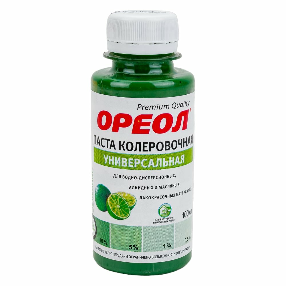 Универсальная колеровочная паста ореол 4770