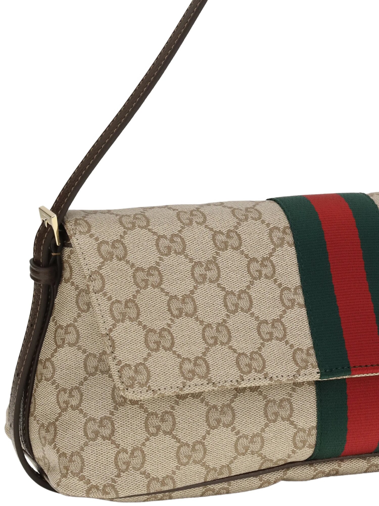 Сумка GUCCI Medium Madison Web-stripe shoulder bag, разноцветный — фото 1