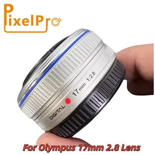 Объектив M.ZUIKO DIGITAL 17 мм 2.8 для Olympus Черный, Black