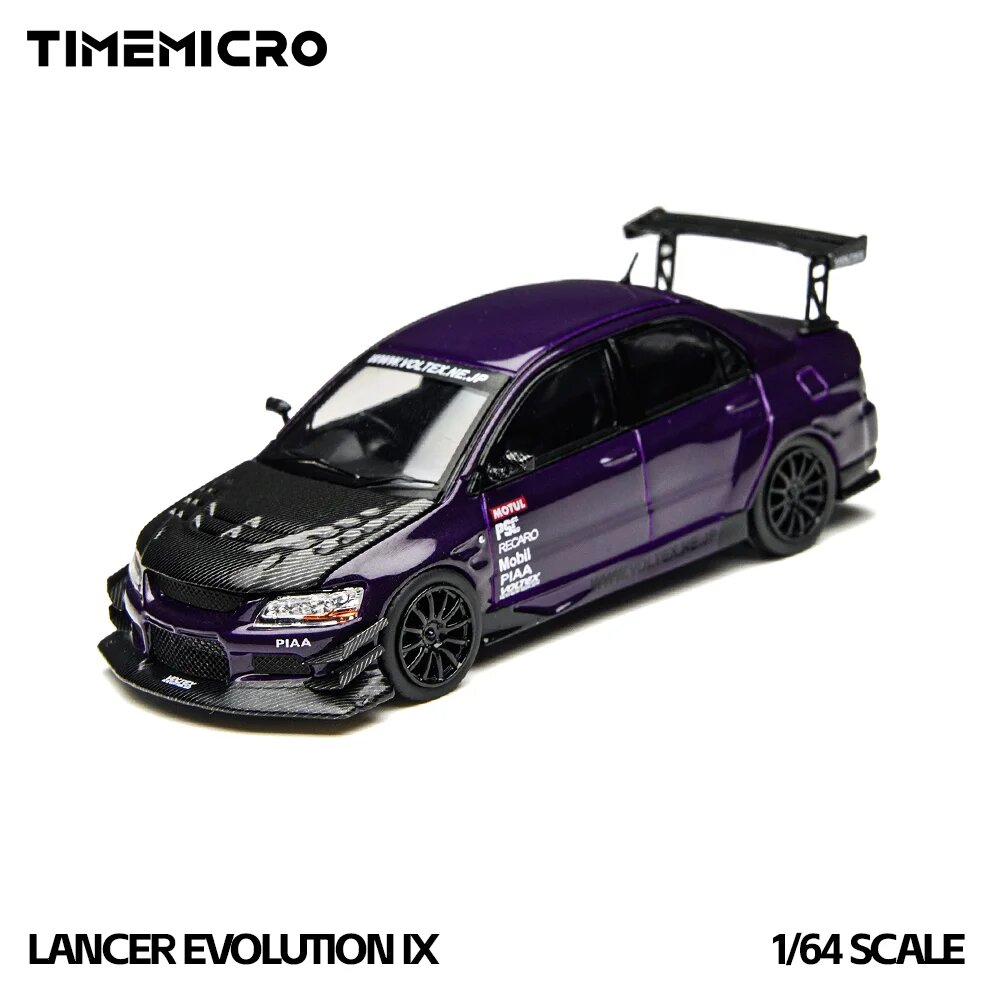 Масштабная модель автомобиля Time Micro Mitsubishi EVO 9 LANCER EVOLUTION IX 1:64