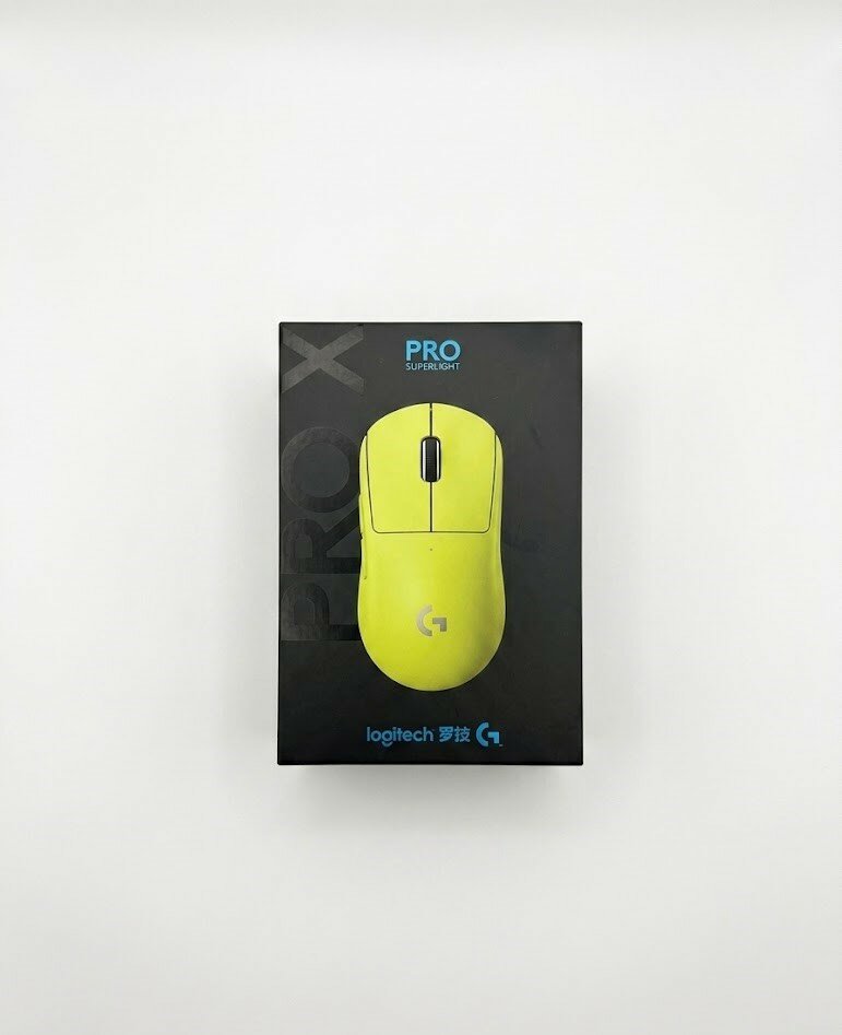 Беспроводная игровая мышь Logitech G Pro X Superlight, желтый