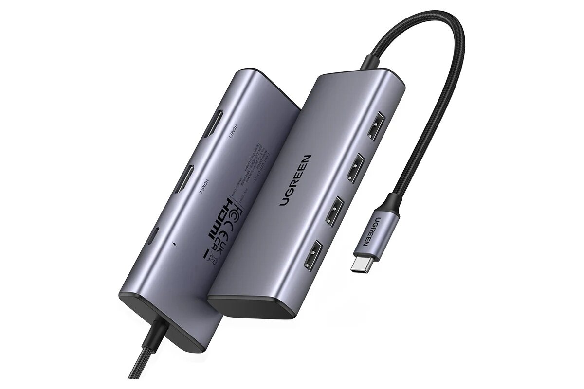 Хаб Ugreen CM498 черный