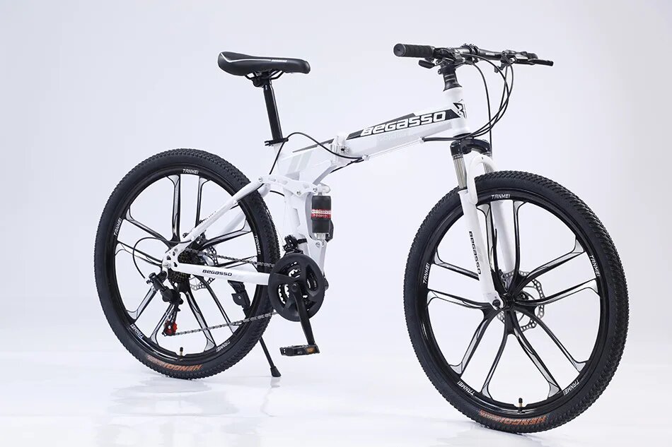 26-дюймовый складной велосипед с мягким хвостом Mountain Bike с переменной скоростью для взрослых для户外活动 и бездорожья