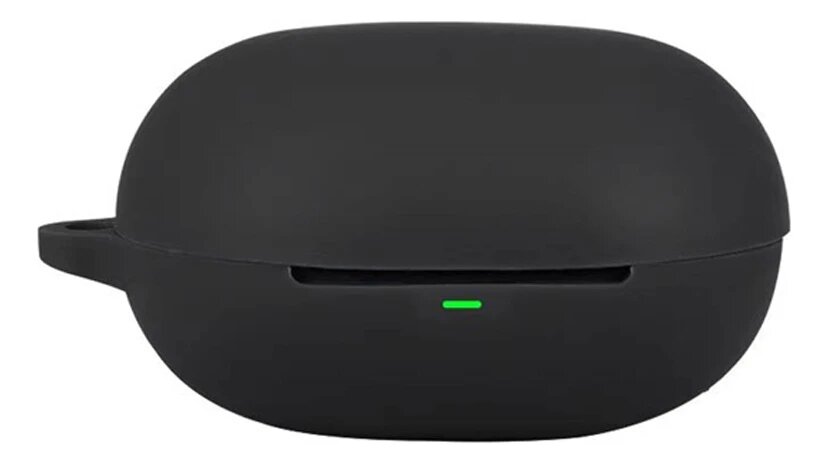 Чехол для SoundPEATS C30, черный, силикон Skinlee
