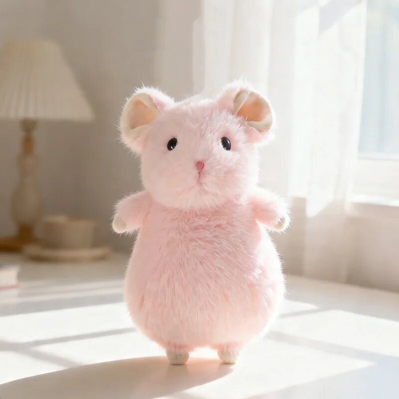 Мягкая игрушка-мышь плюшевая 18 см Розовый, 18cm-B
