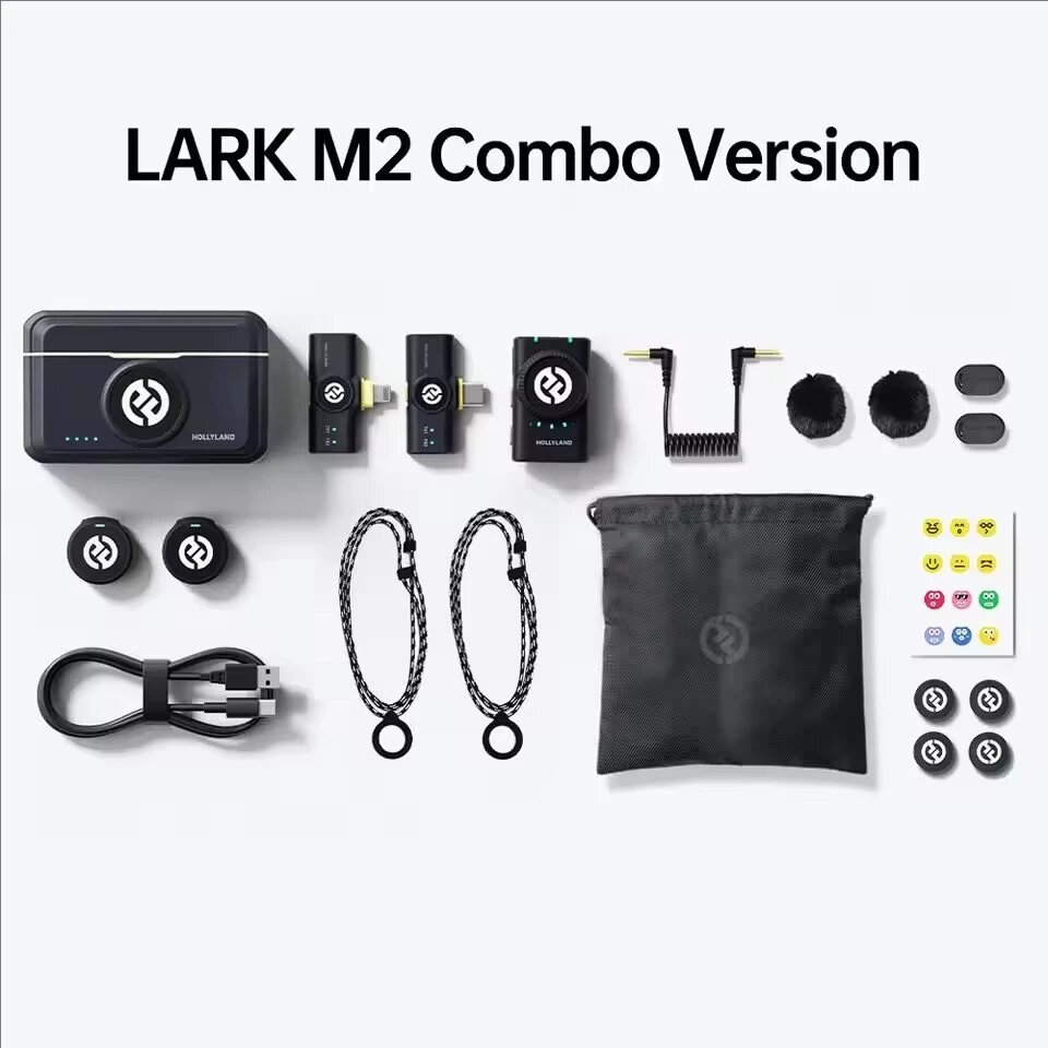 Беспроводной микрофон Lark M2 Black Combo Version