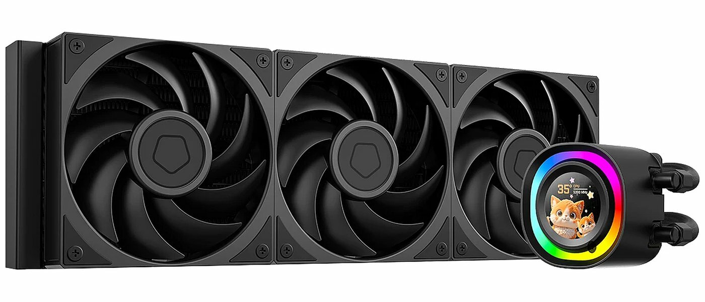 СЖО для процессоров ID-Cooling FX360 LCD PE