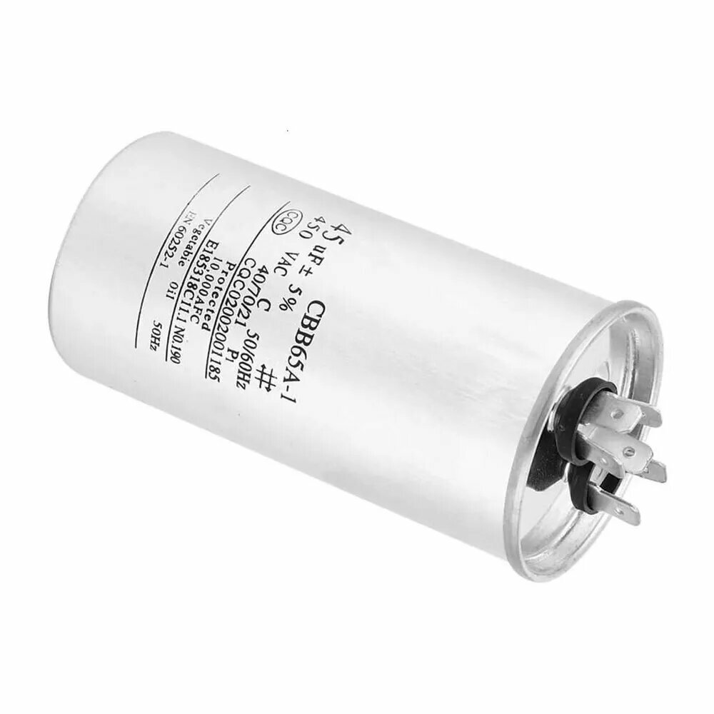 Конденсатор для кондиционера 45uF 450V