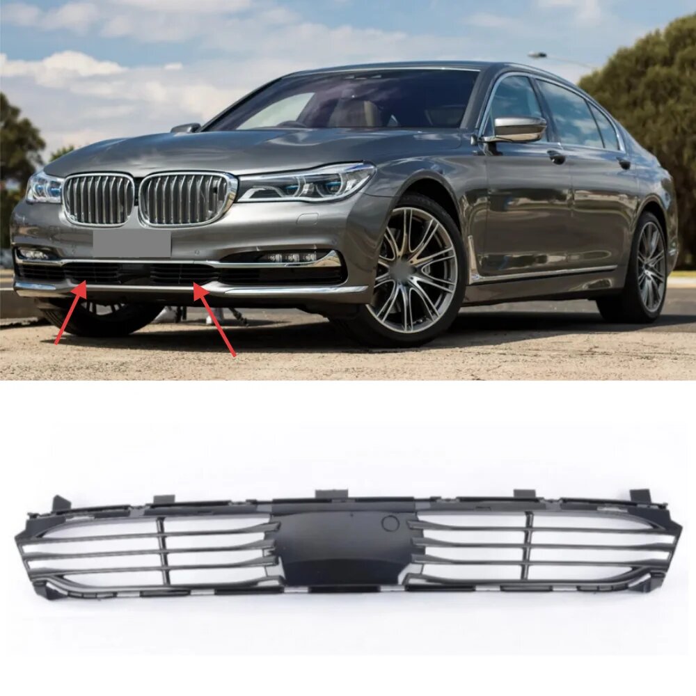 Нижняя решетка переднего бампера для BMW 7 серии G12 G11 ACC 51117486833 51117486831 51117486833