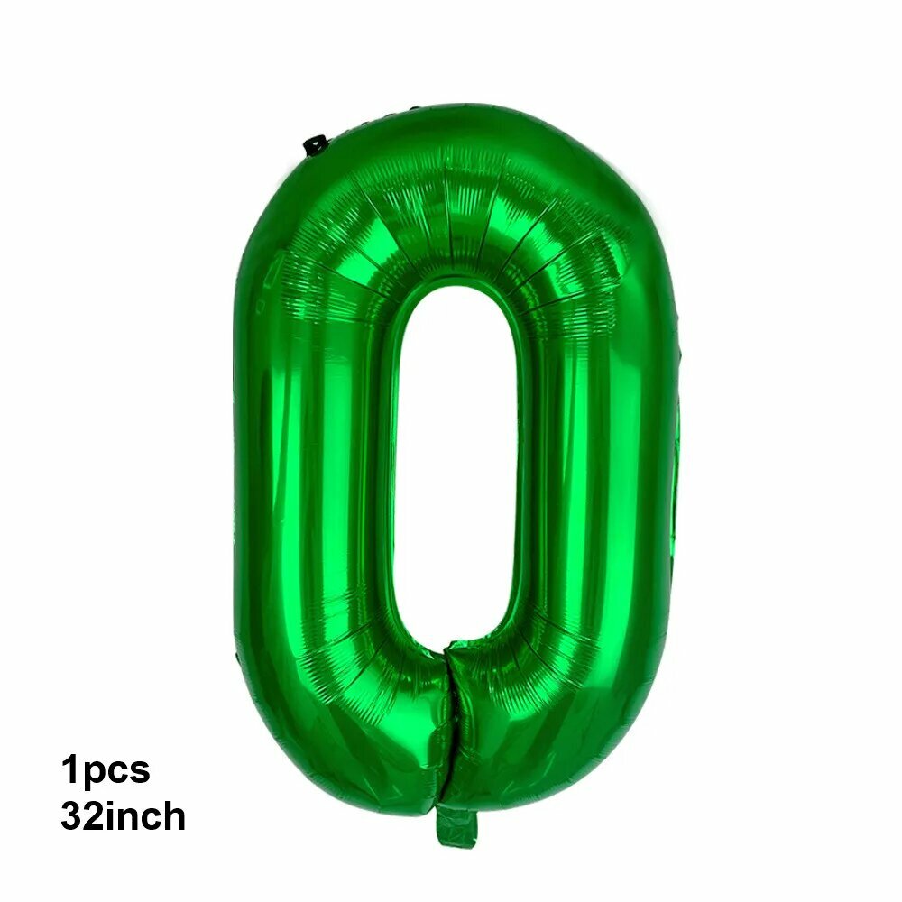 Латексный шар Майкла Джексона MINISO Зеленый, 1pcs 32inch Number