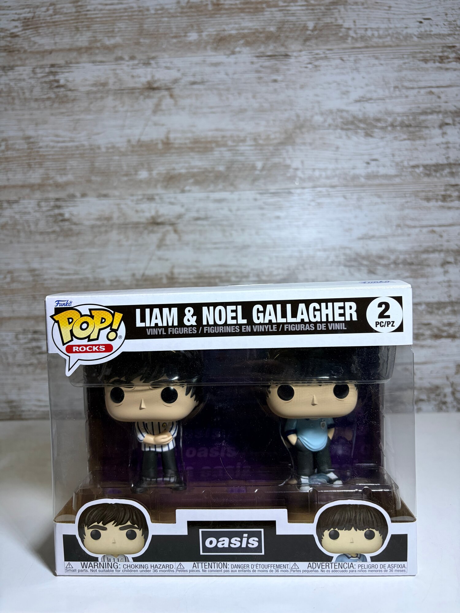 Funko pop Oasis, Liam & Noel Gallagher, набор фигурок Фанко по 10 см , vinyl figure от Funko